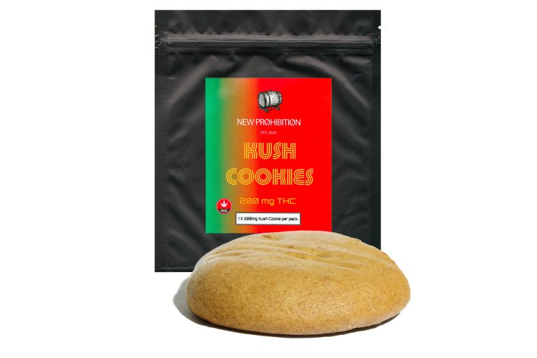New Prohibition Kush Cookies - 200mg THC | Canada Wide Weed